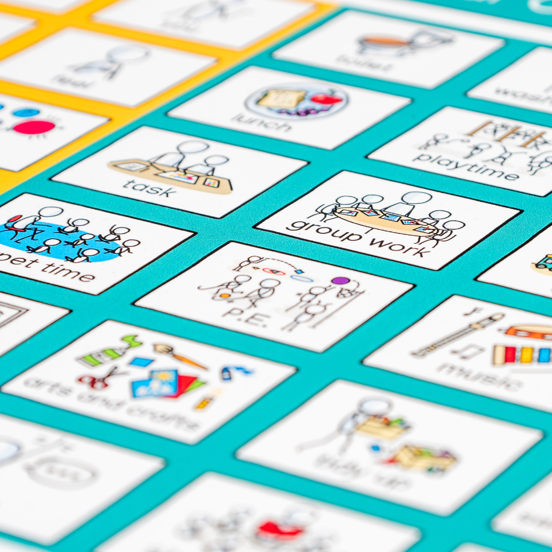 A3 School Communication Board – Create Visual Aids Ltd