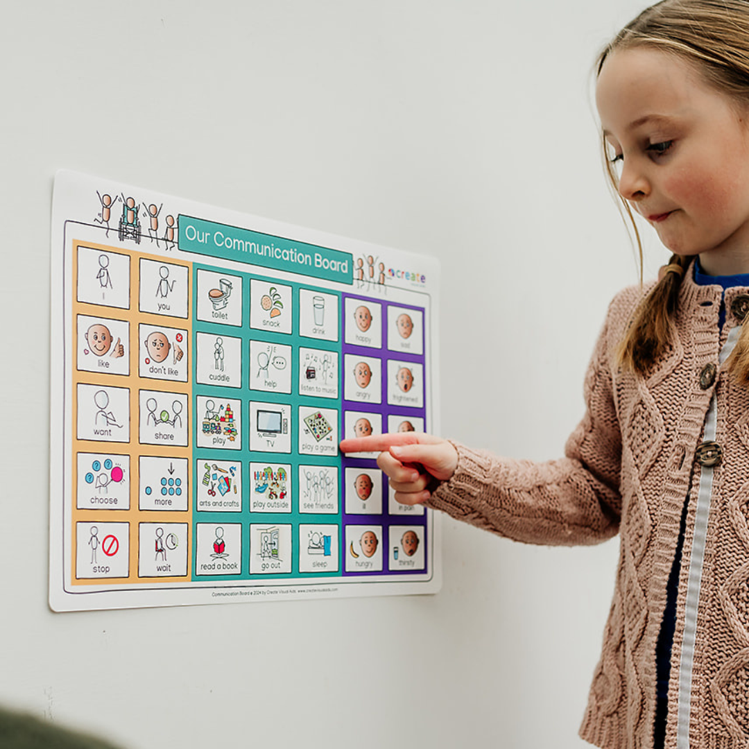 A3 Children's Communication Board – Create Visual Aids Ltd