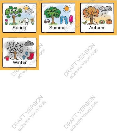 WEATHER AND SEASONS VISUALS - PDF Version – Create Visual Aids Ltd