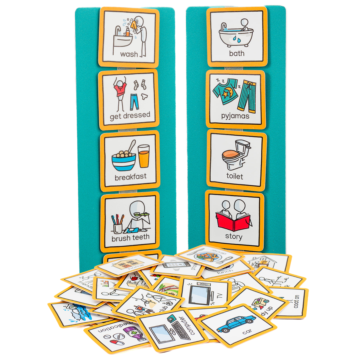 Visual Timetable for Children | Daily Routine Chart for Kids with ...