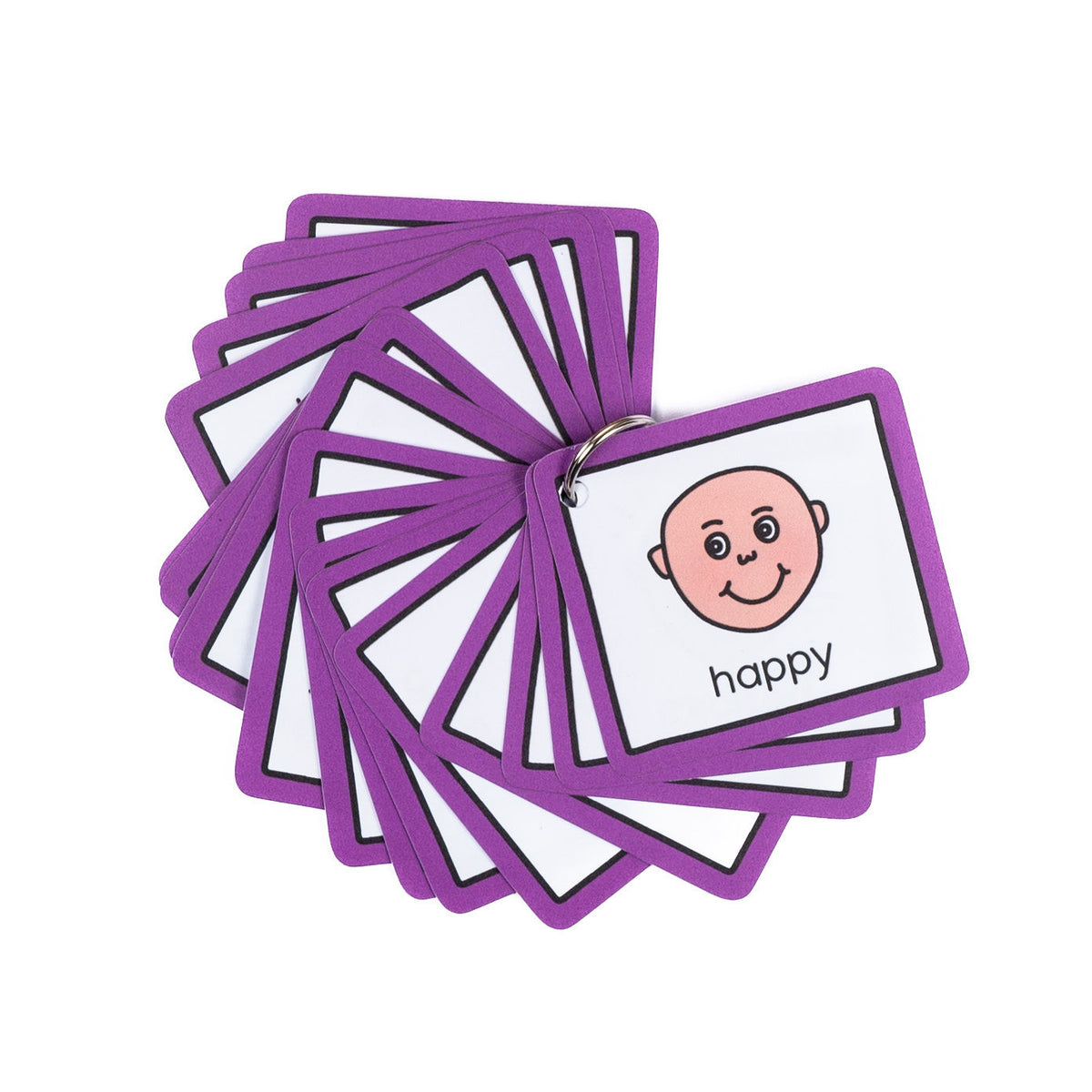 Feelings Keyring – Create Visual Aids Ltd