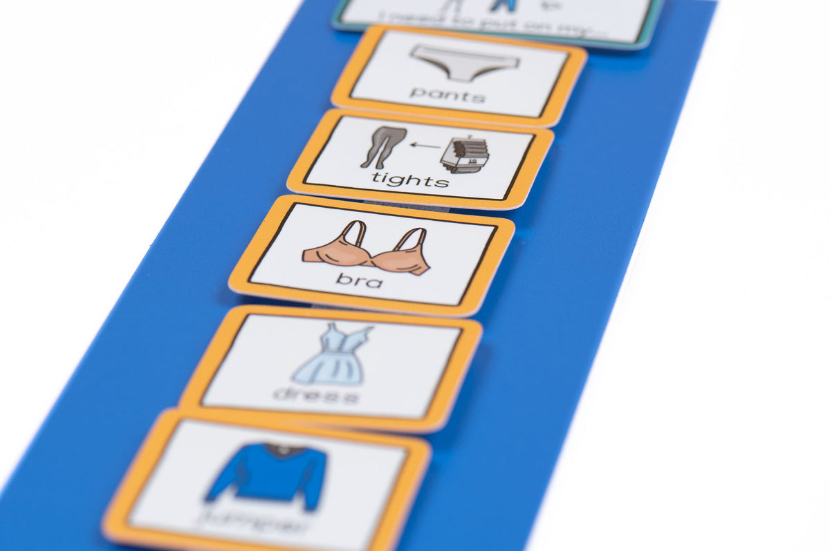 Getting Dressed Chart – Create Visual Aids Ltd