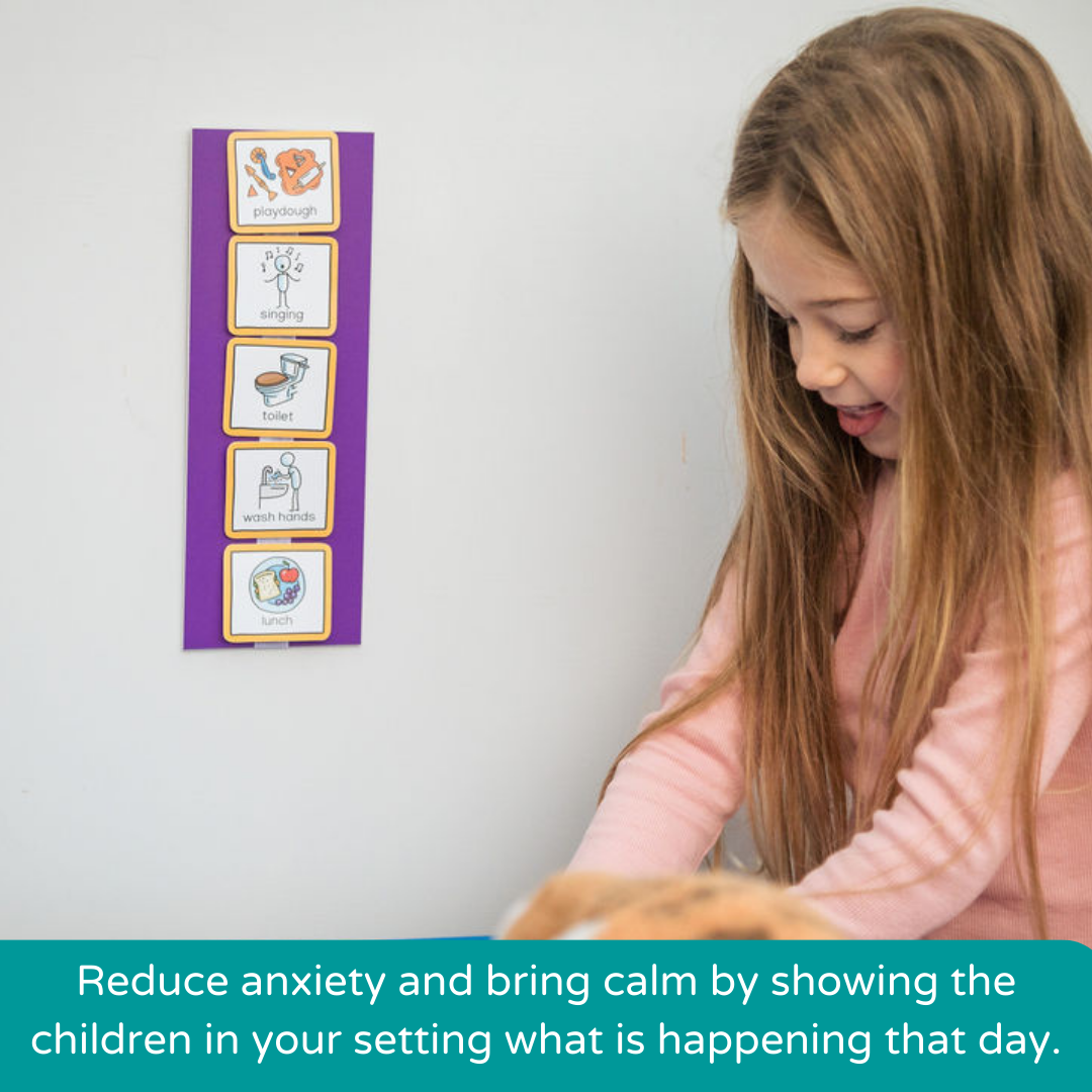 Visual Timetable for Nursery & Childminders 1:1 Version – Create Visual ...