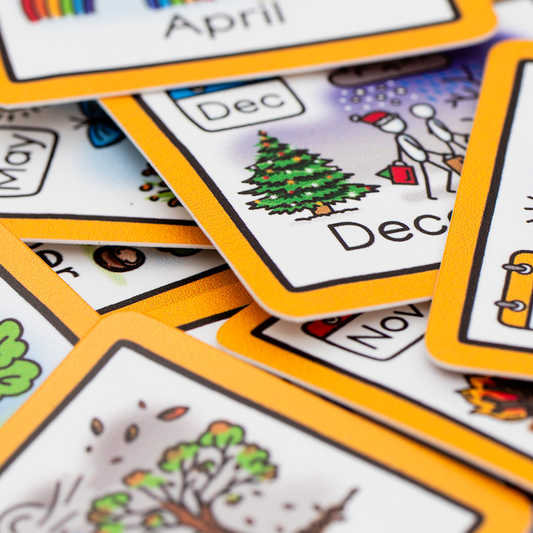 Months of the Year Visuals – Create Visual Aids Ltd