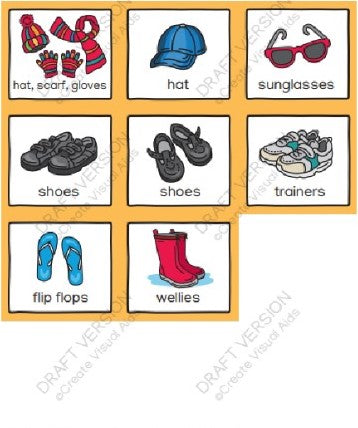 CLOTHING AND SHOES - PDF Version – Create Visual Aids Ltd