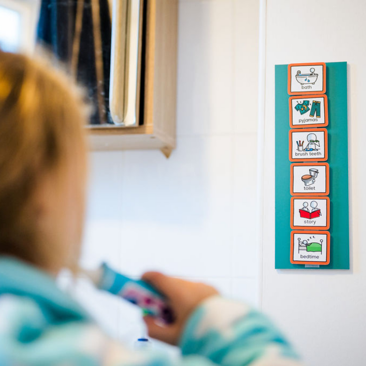 Bedtime Routine Chart – Create Visual Aids Ltd