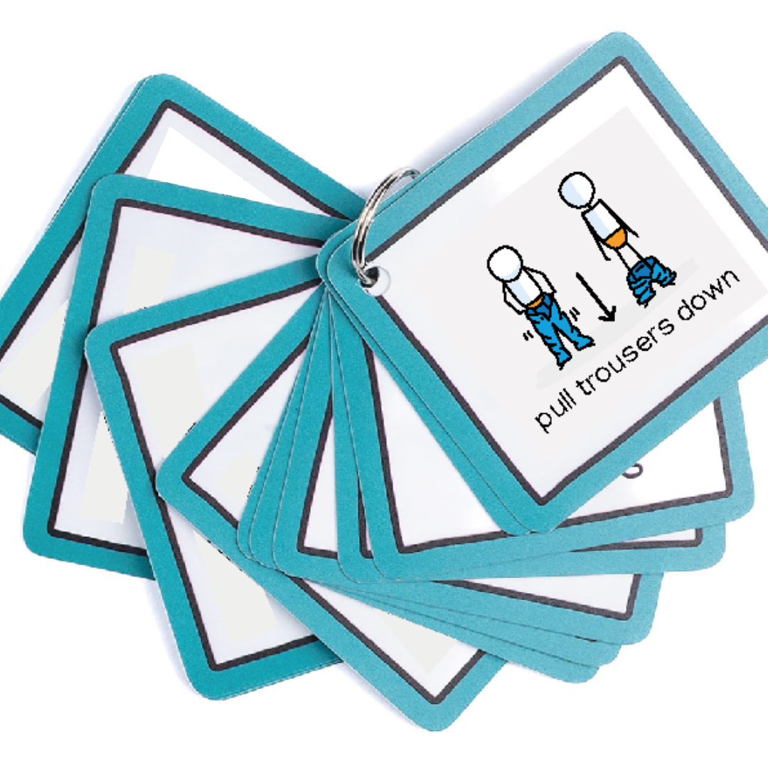 Toilet Training Keyring – Create Visual Aids Ltd