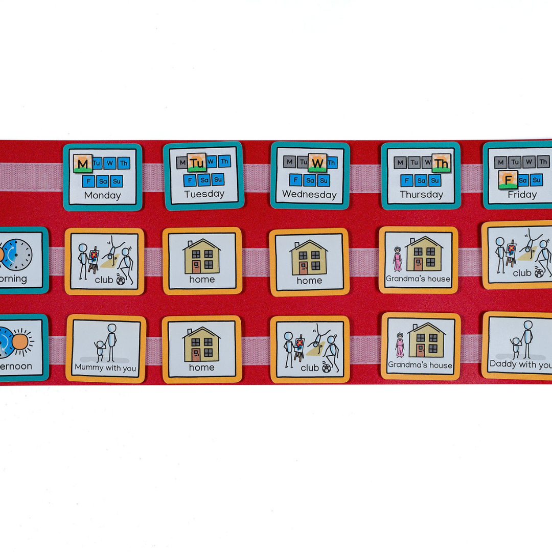 Personalised Weekday Overview – Create Visual Aids Ltd