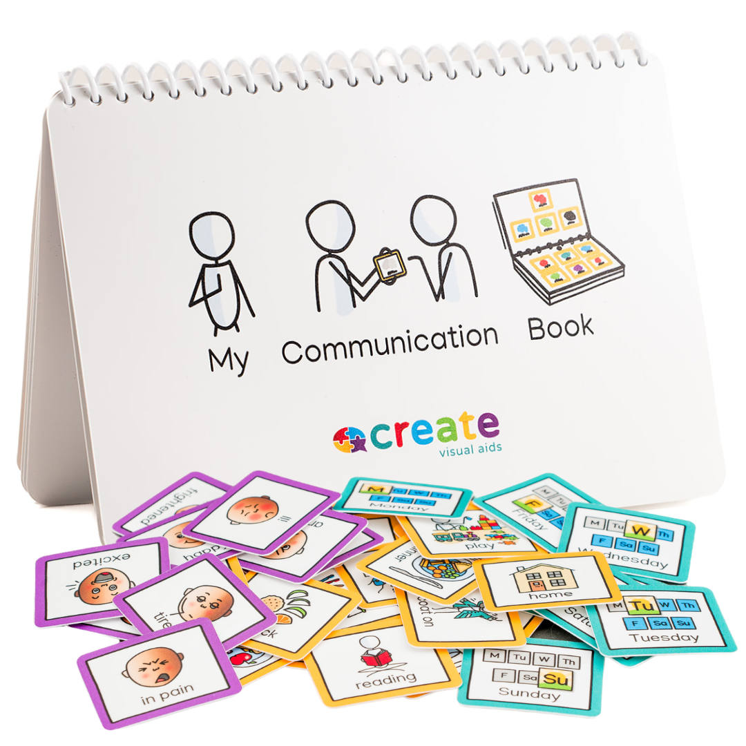 My Communication Book For Children On Improved Materials. – Create ...