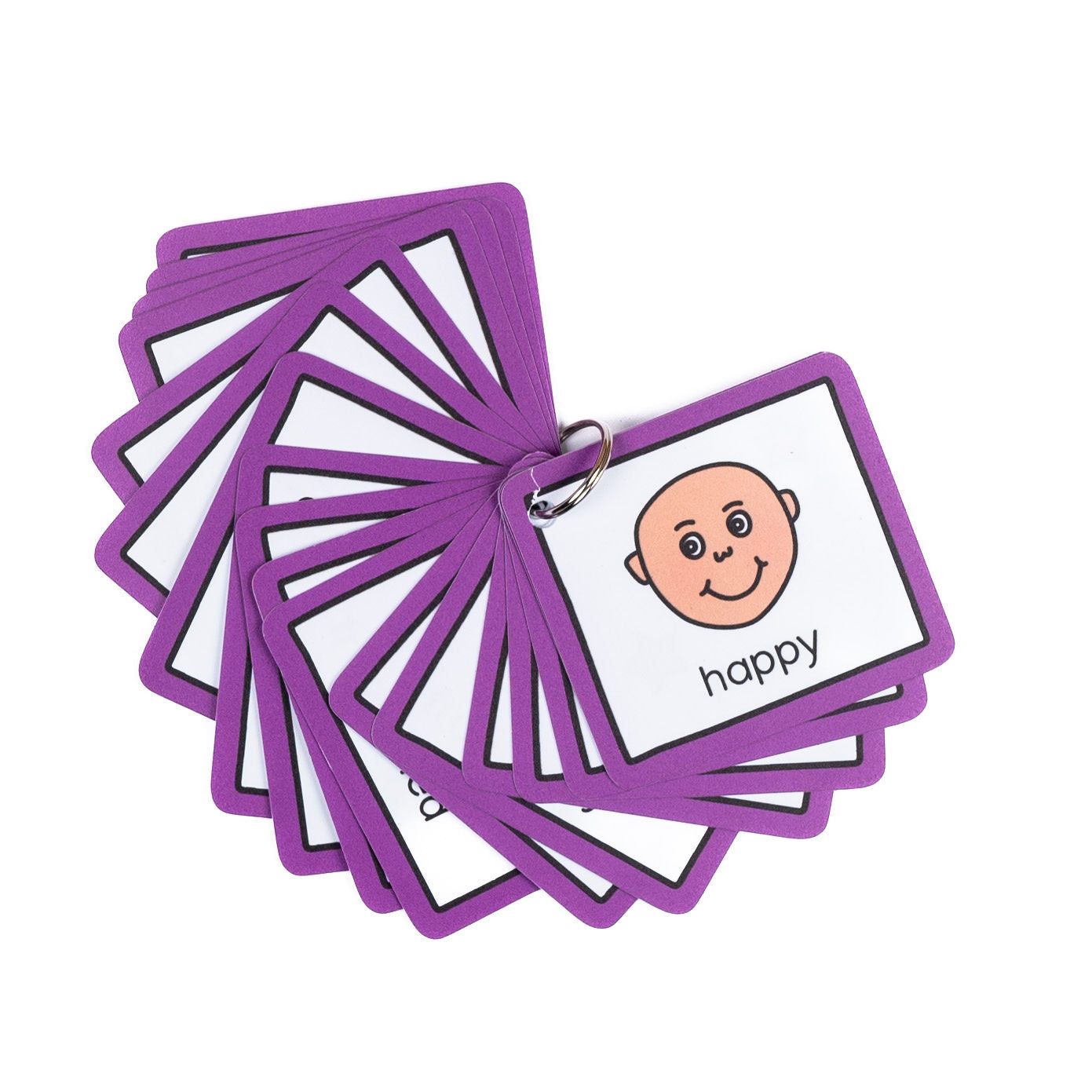 Feelings Keyring – Create Visual Aids Ltd