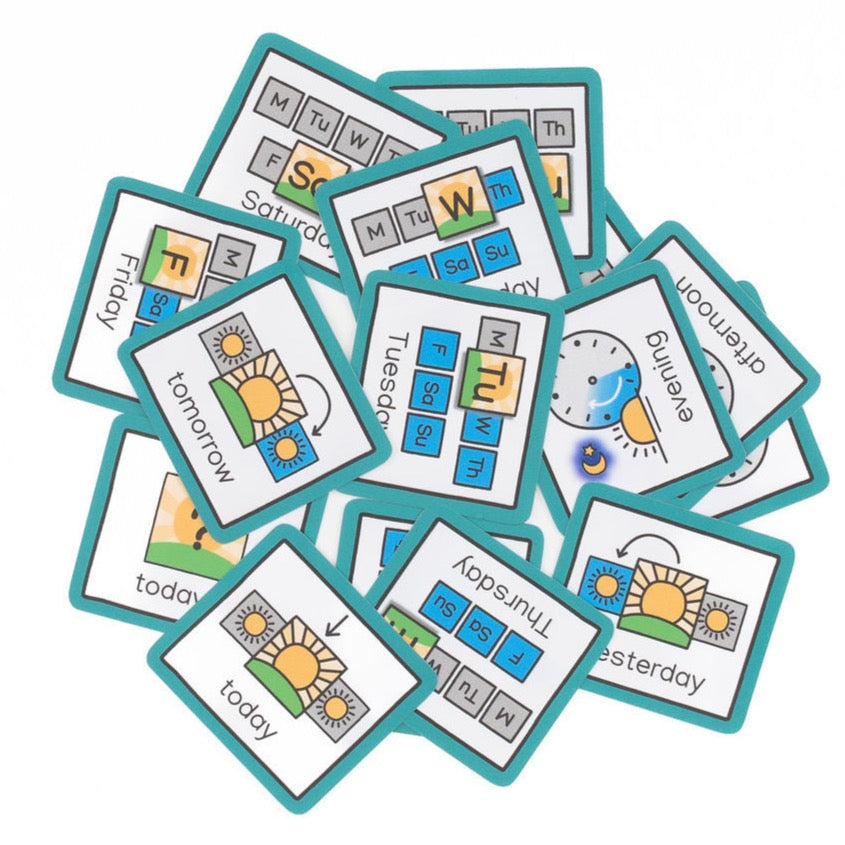 Days Of The Week & Times Of Day Visuals – Create Visual Aids Ltd