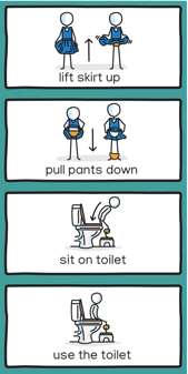 Toilet Training Visuals - PDF Version – Create Visual Aids Ltd