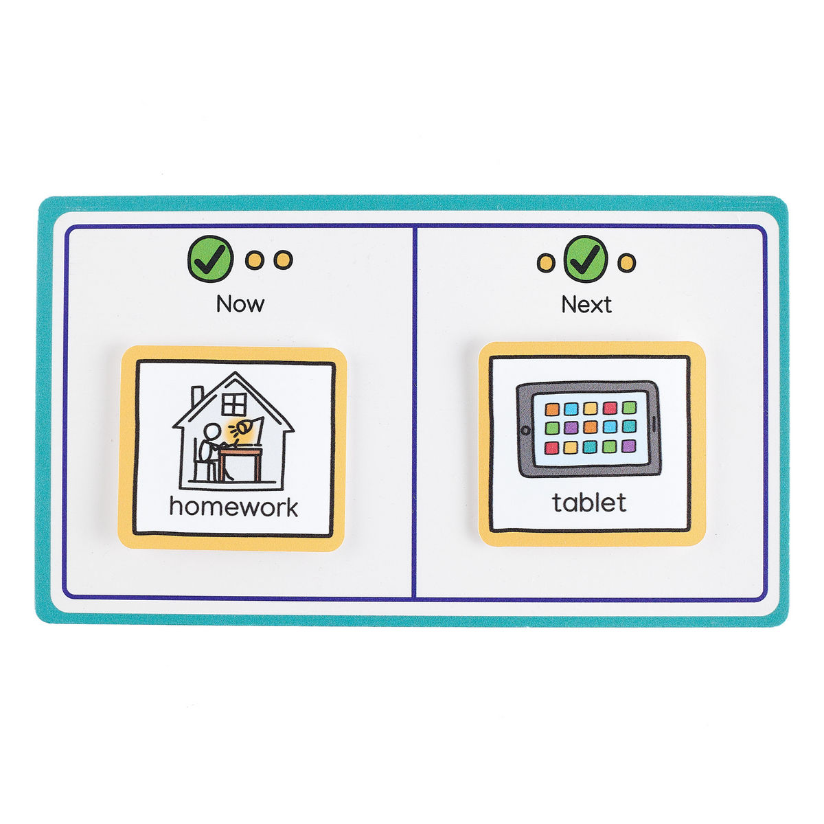 Now and Next Board plus 35 symbols for home. – Create Visual Aids Ltd